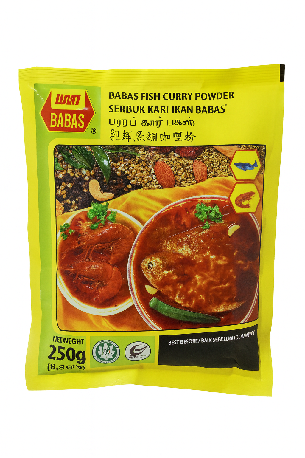 Babas Authentic Fish Curry Powder – Pasar Mart UK