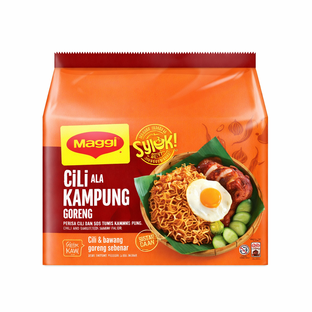 Maggi Cili Ala Kampung Instant Noodles (preorder) – Pasar Mart UK
