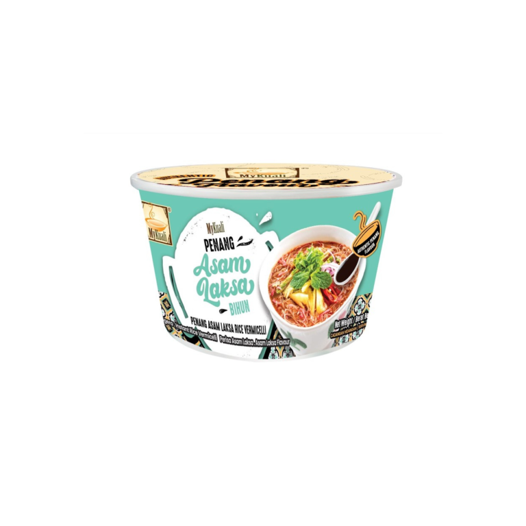 Mykuali Penang Asam Laksa Rice Vermicelle Cup Bowl – Pasar Mart UK